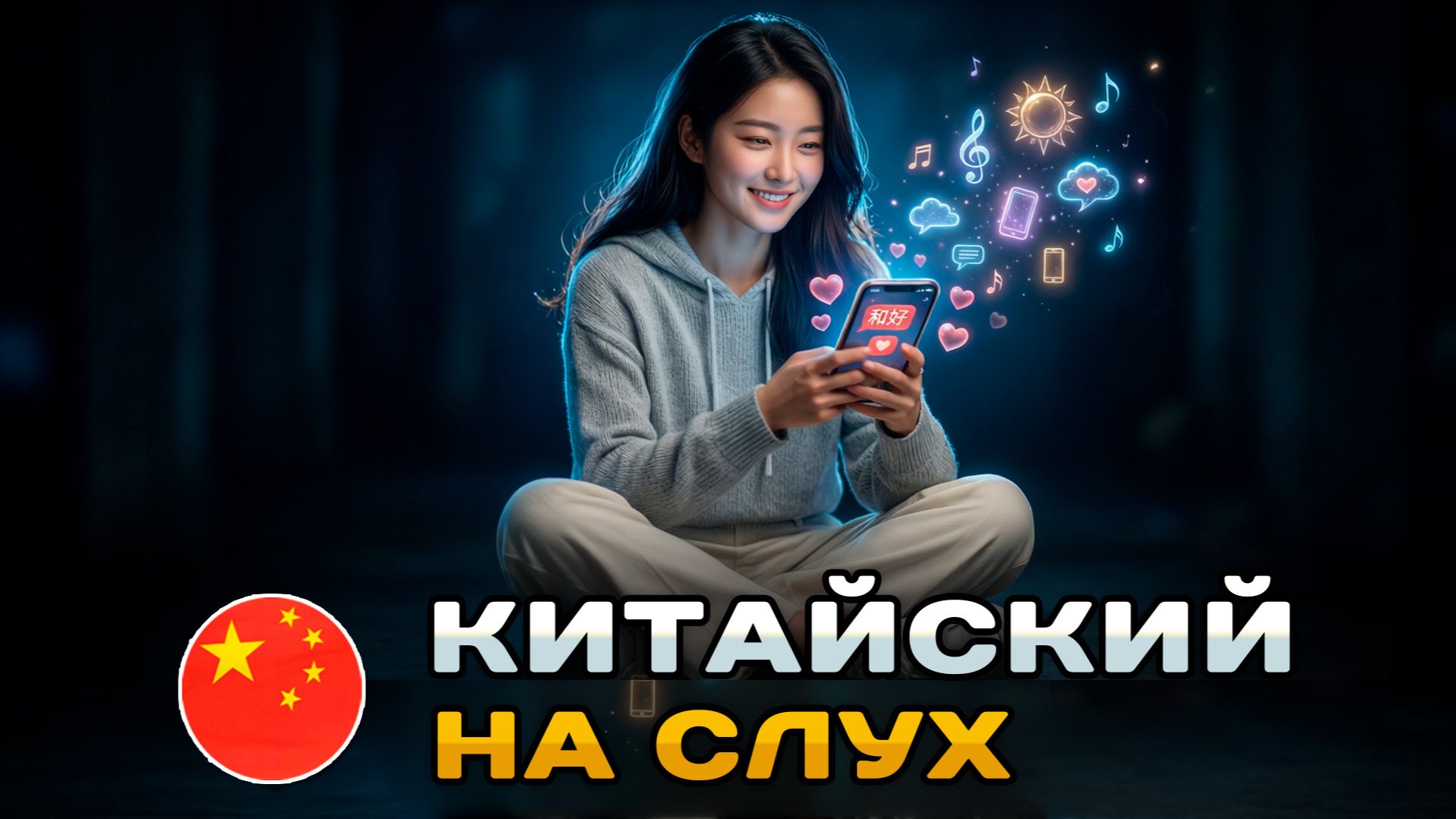 Рассказ на КИТАЙСКОМ (HSK2-HSK3): Как я познакомилась в онлайн | Китайский на слух для начинающих 🎧