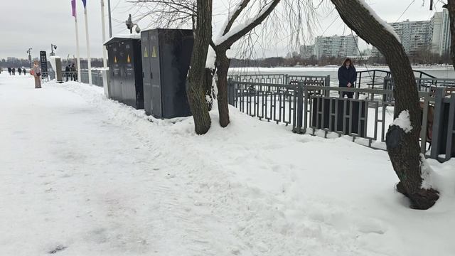 Москва Зима Речной Трамвайчик..КЛАСС!!