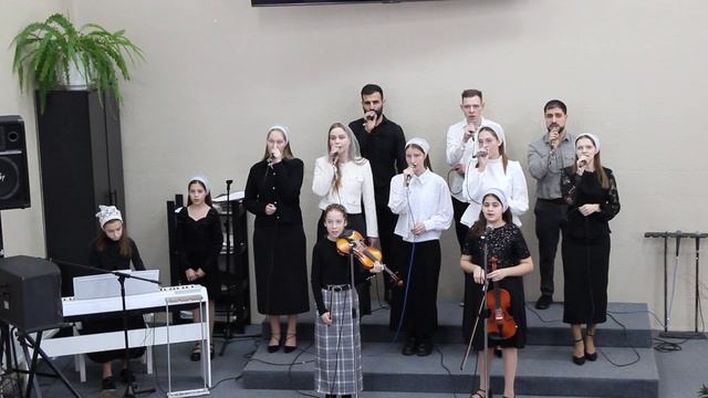 Вот Спаситель с небес к нам нисшёл | #христианские_песни #прославление #ОЦХВЕ