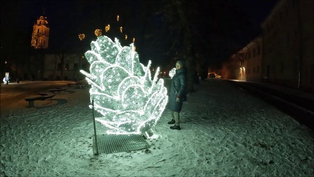 Новогодняя прогулка по Вильнюсу