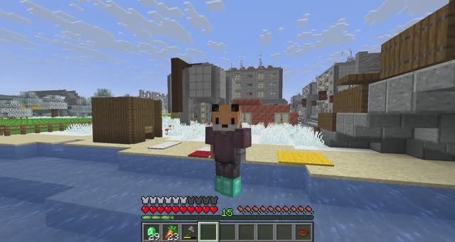 зима в Зауральске  часть 2