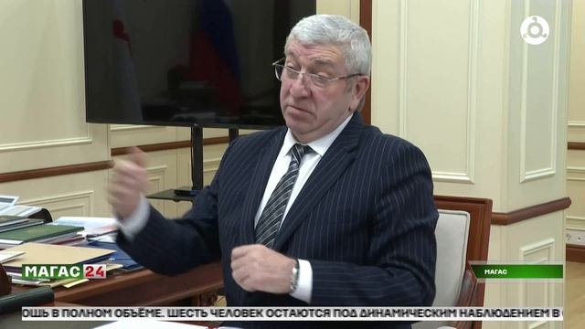 Главе Ингушетии доложили о развитии Сунженского района
