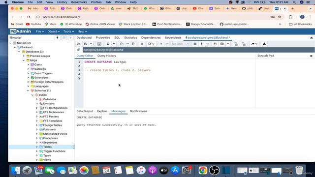 4 -Working with pgAdmin