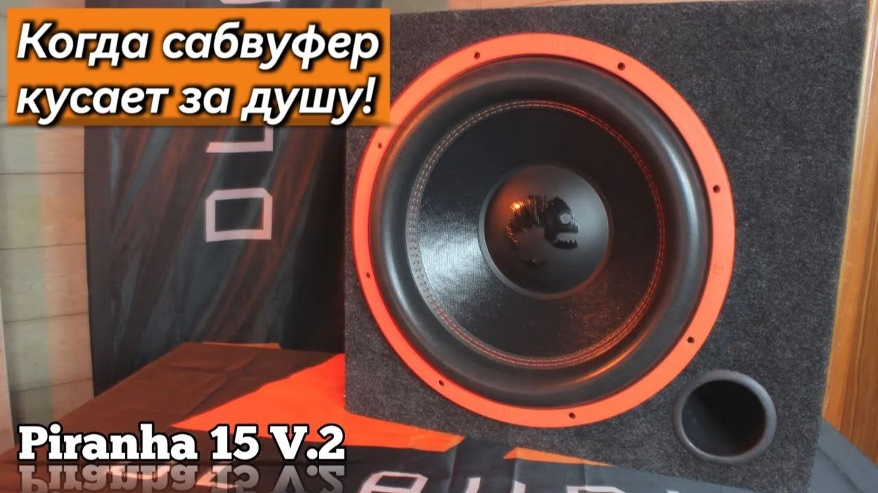 Piranha 15 V.2: Обзор бюджетного монстра баса от DL audio