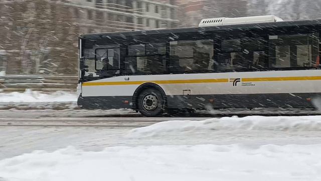 ЛиАЗ 5292 на 22 маршруте в г.Звенигород