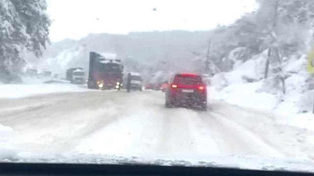 Пробки в Татарстане на трассе