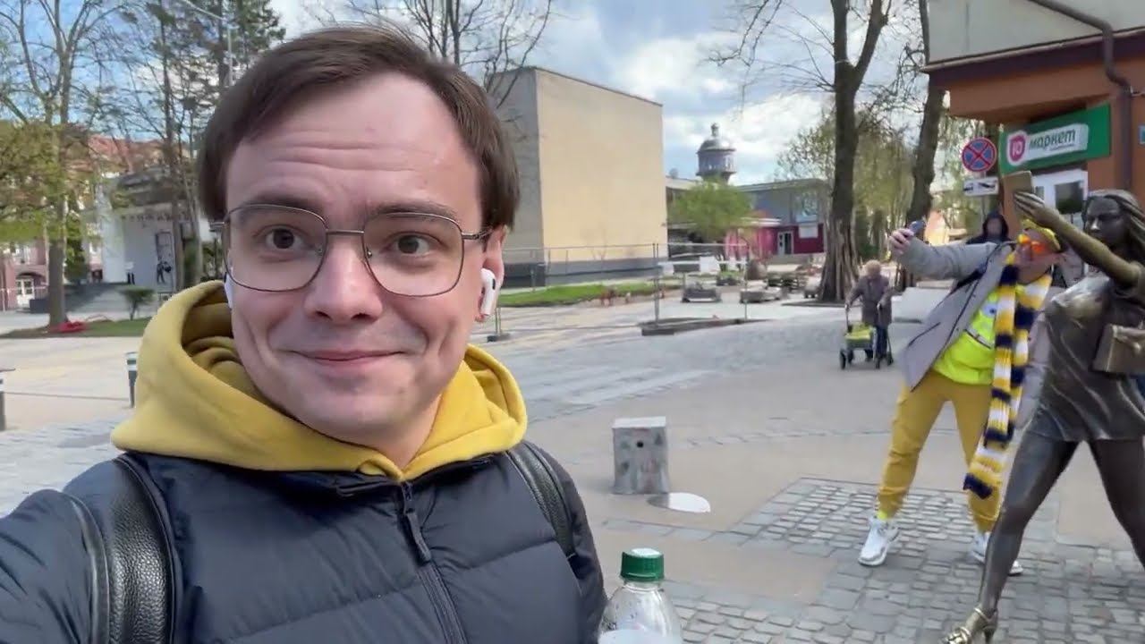 Зеленоградск: город кошек, ветра и колесо обозрения  | Как я чуть не улетел в Балтийское море