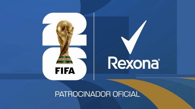 Rexona - Patrocinador oficial de la Copa Mundial de la FIFA 26 en Estados Unidos, México y Canada