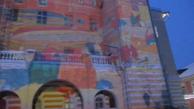 Свето-музыкальное шоу во Владимире