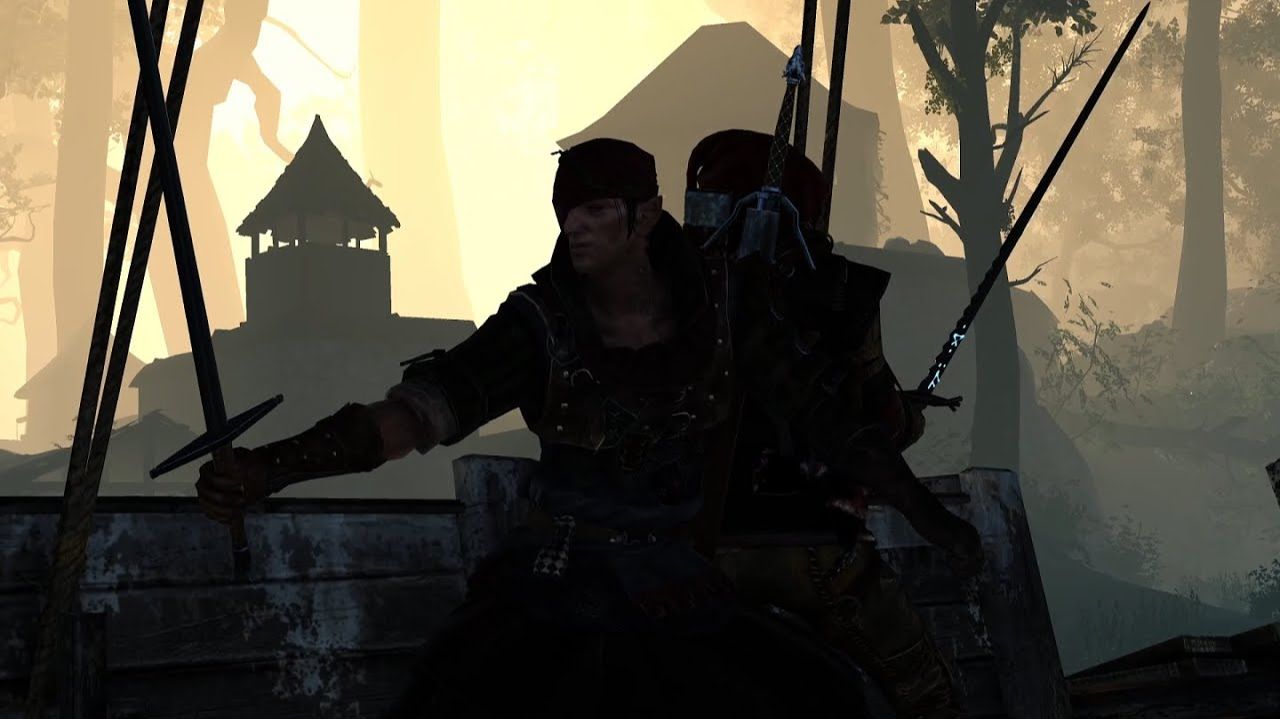 The Witcher 2 / Ведьмак 2 с модами "Лорный ремастер" #6