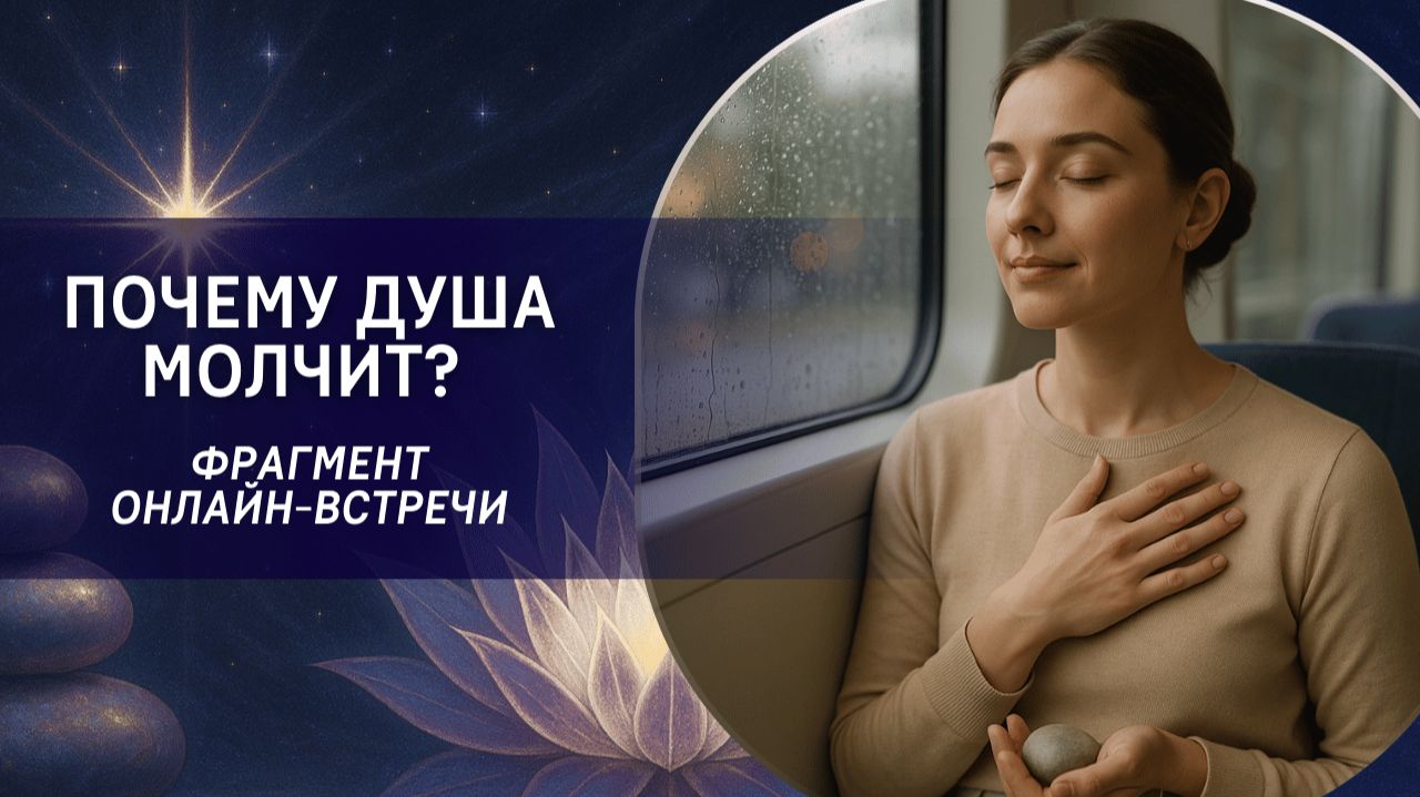 Почему Душа молчит? Фрагмент открытой онлайн-встречи "Каков сценарий Вашей Души?"