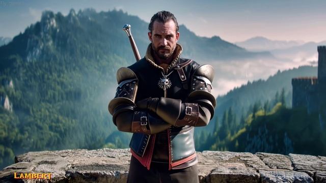 The Witcher 3 Wild Hunt reimagined with AI, 2025 Dark Fantas.  2K QHD