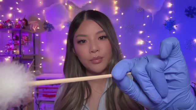 ASMR Cranial Nerve Exam👩⚕️ (Eye exam, Ear cleaning, Medical Roleplay for Sleep)