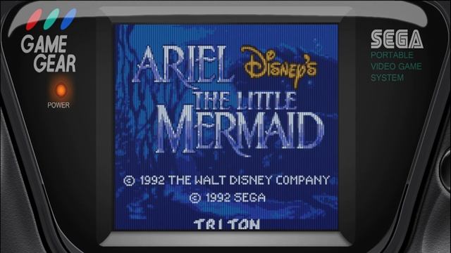 Ariel The Little Mermaid (1992) [Sega Game Gear]