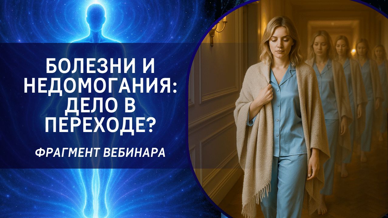Болезни и недомогания: дело в Переходе? Фрагмент бесплатного вебинара