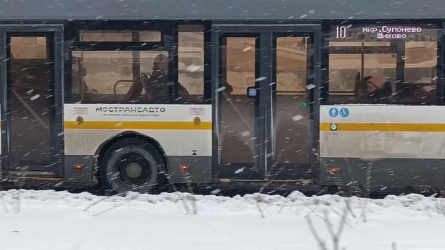 ЛиАЗ 4292.60 на 10 маршруте в г.Звенигород