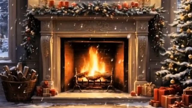 Камин 4К | Звуки камина 4К | Успокаивающие Звуки и видео