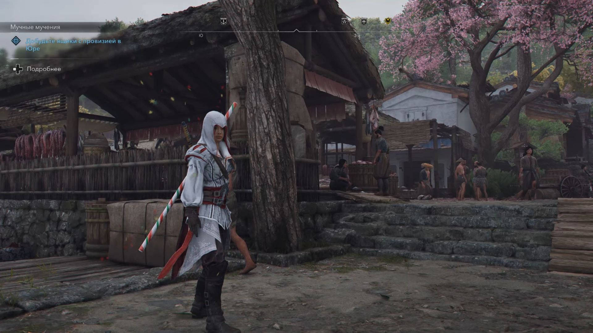 Assassin's Creed Shadows с Русской озвучкой: Мучные мучения (83 часть)