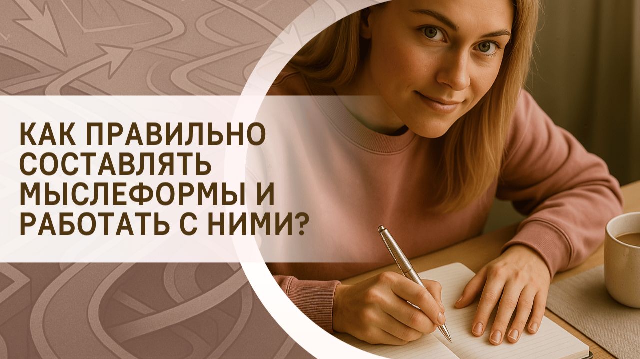Как правильно составлять мыслеформы и работать с ними?