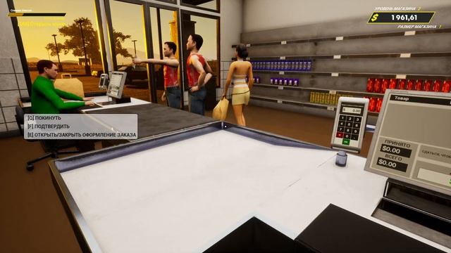 [Ru] Открываем магазин в Grocery Store Simulator