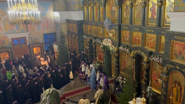 Слово митрополита Евгения на Рождественской вечерне 07.01.26
