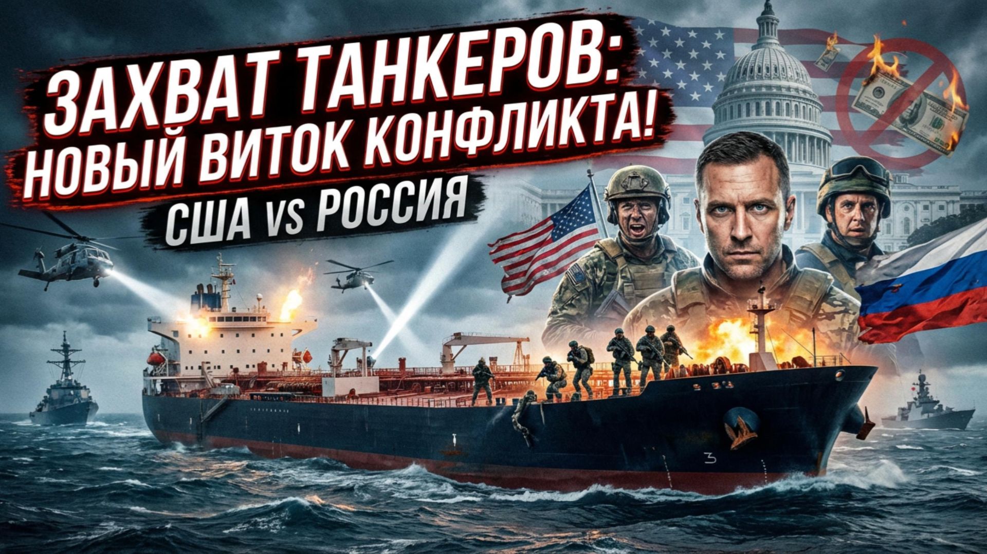 💥Себастиан Сас | Вашингтон наносит двойной удар: танкеры под арестом и «ядерный» пакет санкций