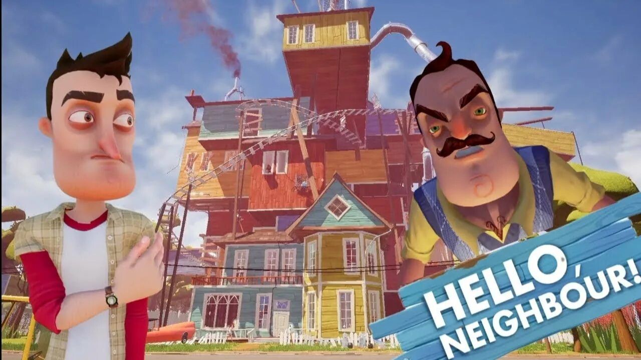 прохождение hello neighbor (3,1)