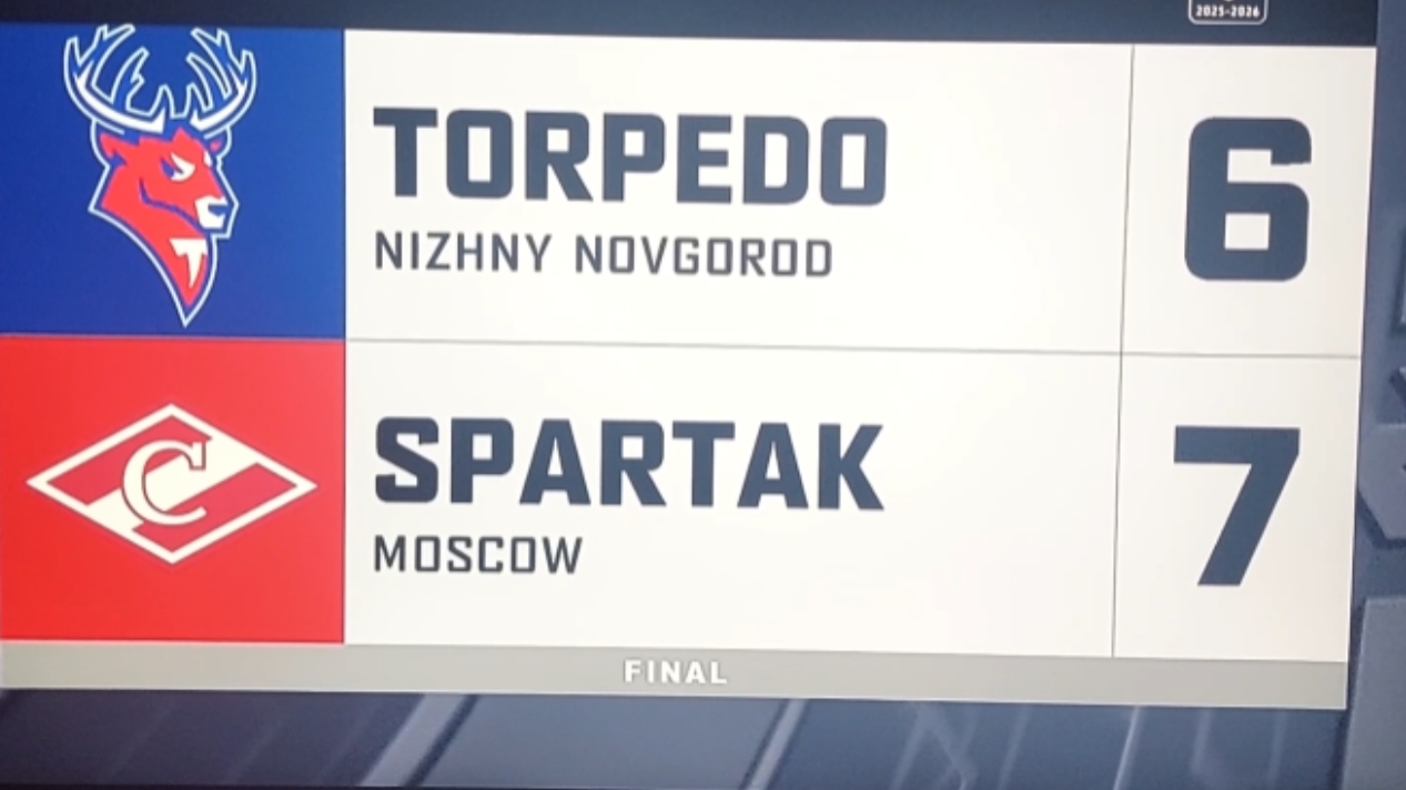 Обзор матча КХЛ Торпедо - Спартак