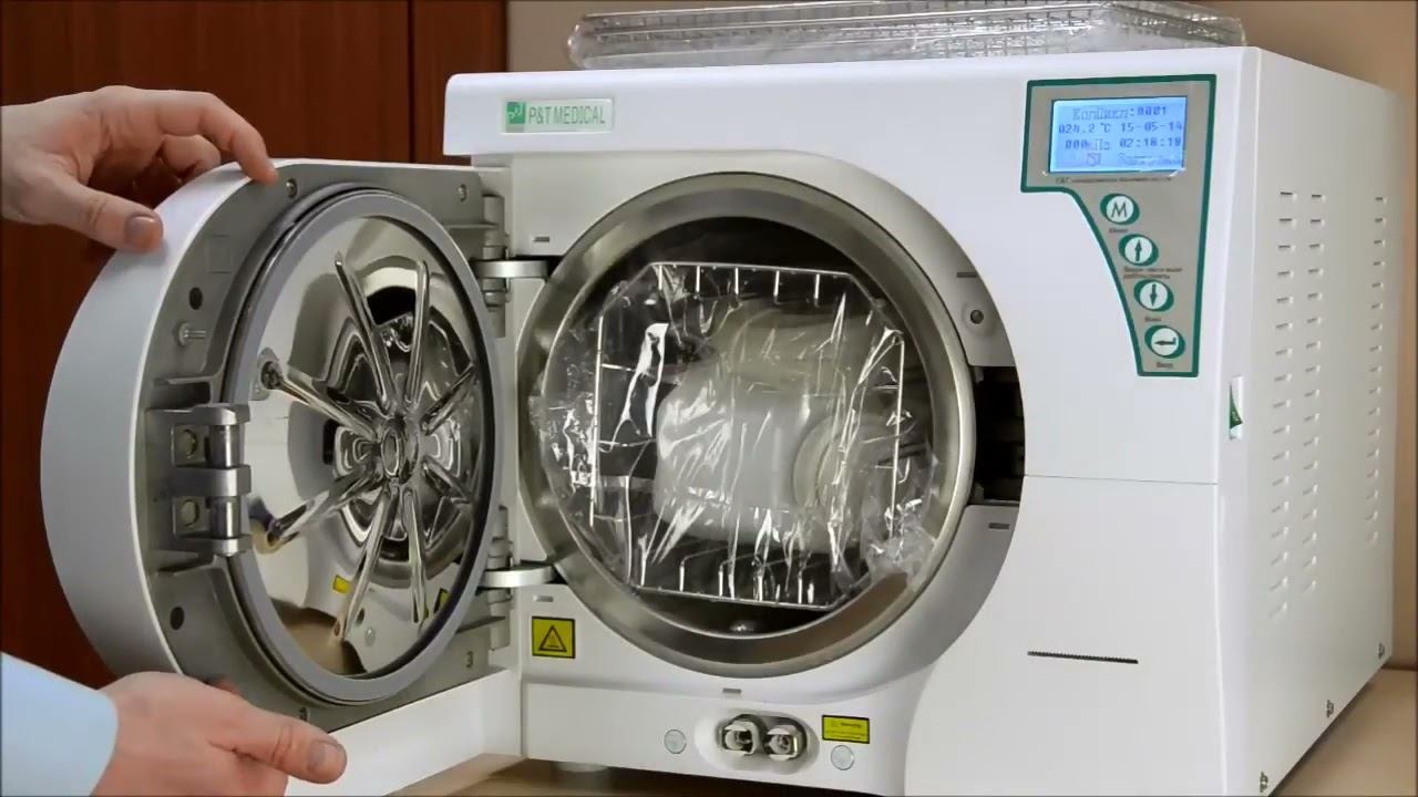 Паровой стерилизатор BTD23L-A класса B с вакуумной сушкой, P&T MEDICAL.