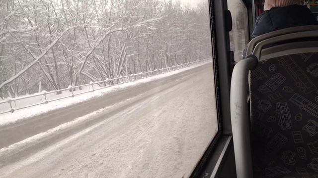 поездка на автобусе ЛиАЗ 4292 борт 072081, по маршруту 549