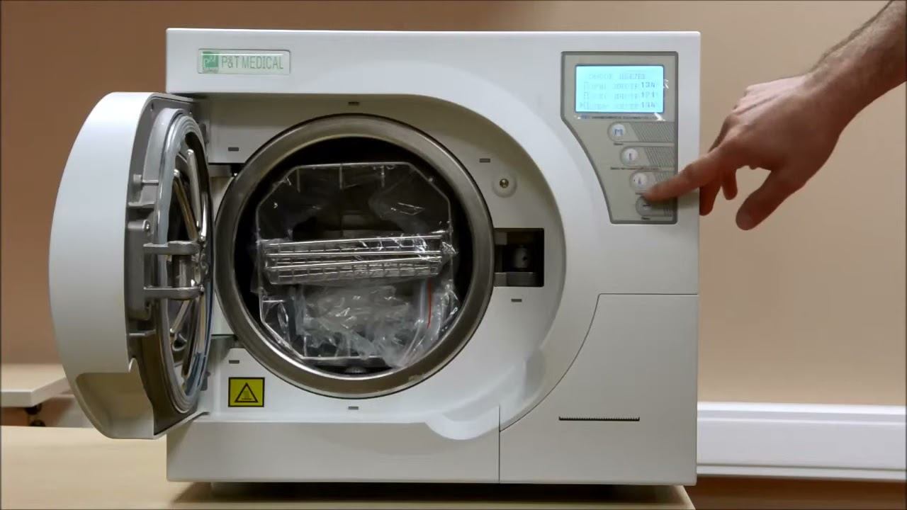 Паровой стерилизатор BTD12L-A NEW класса B с вакуумной сушкой, P&T Medical
