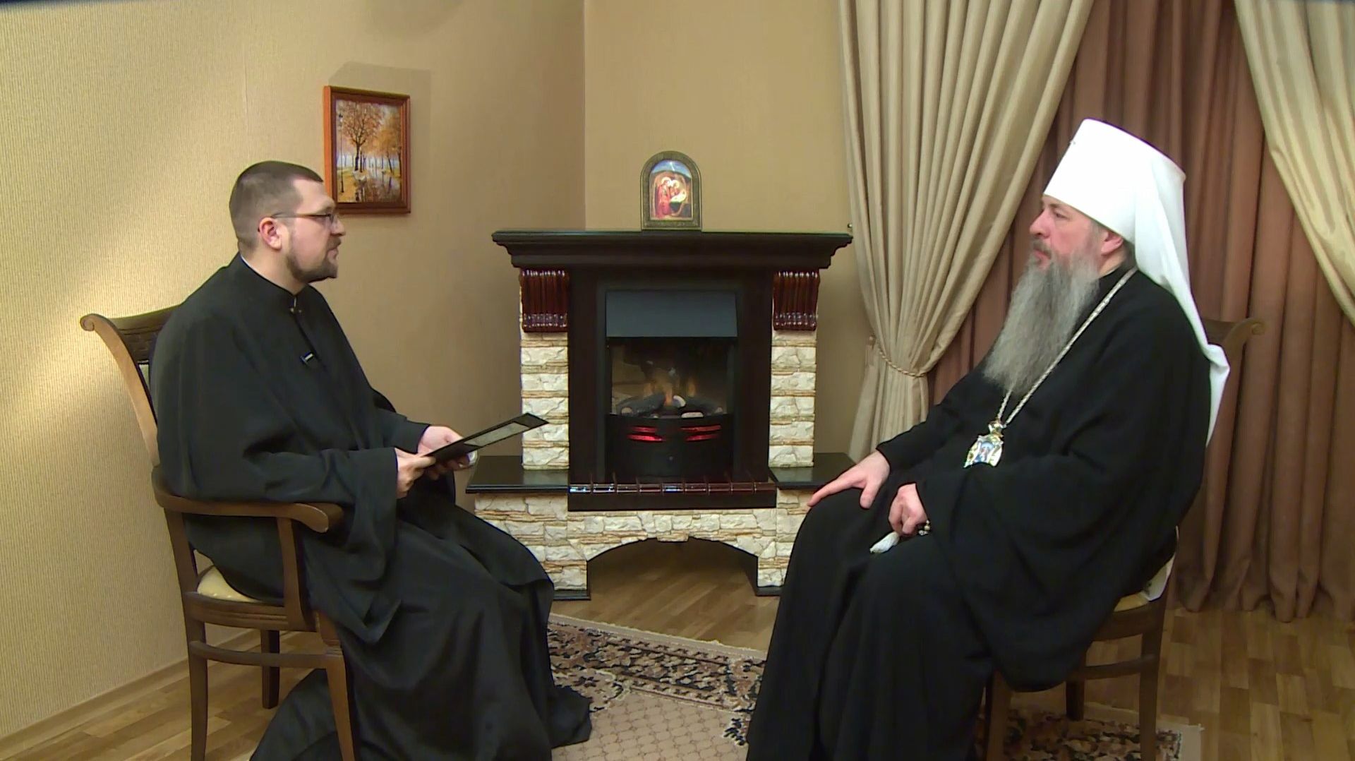 Гостем рождественского выпуска программы «Вопросы веры» стал митрополит Серафим