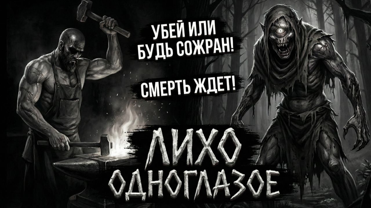 ЛИХО ОДНОГЛАЗОЕ: Весь сюжет: Как один КУЗНЕЦ погубил всех! — нарезка стрим