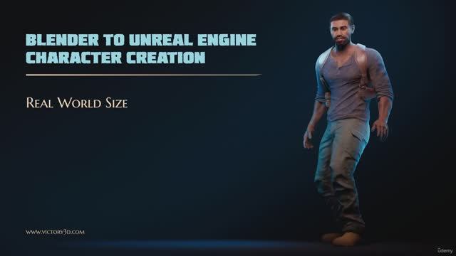 4. Udemy - Blender to Unreal Engine Character Creation 2024