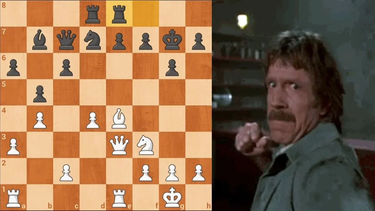 ШАХМАТЫ БЛИЦ. СТРАШНЫЙ УДАР