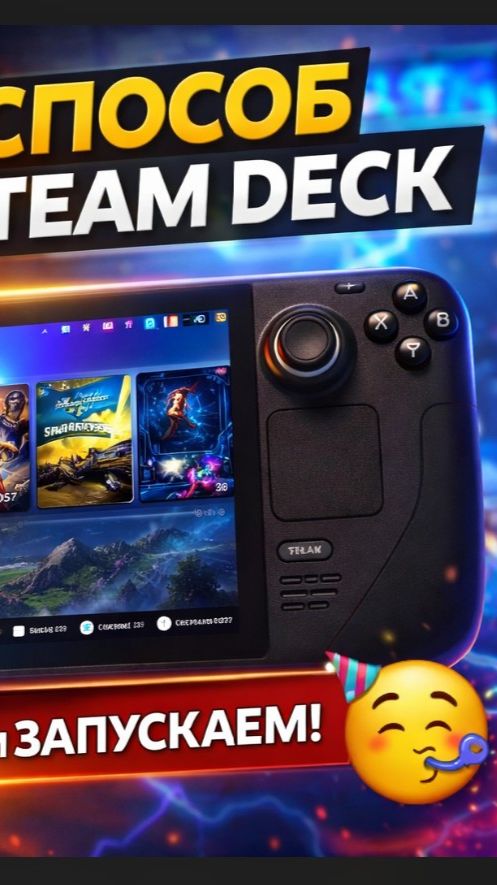 Как настроить Steam Deck? Рабочий способ!!#steam #steamdeck