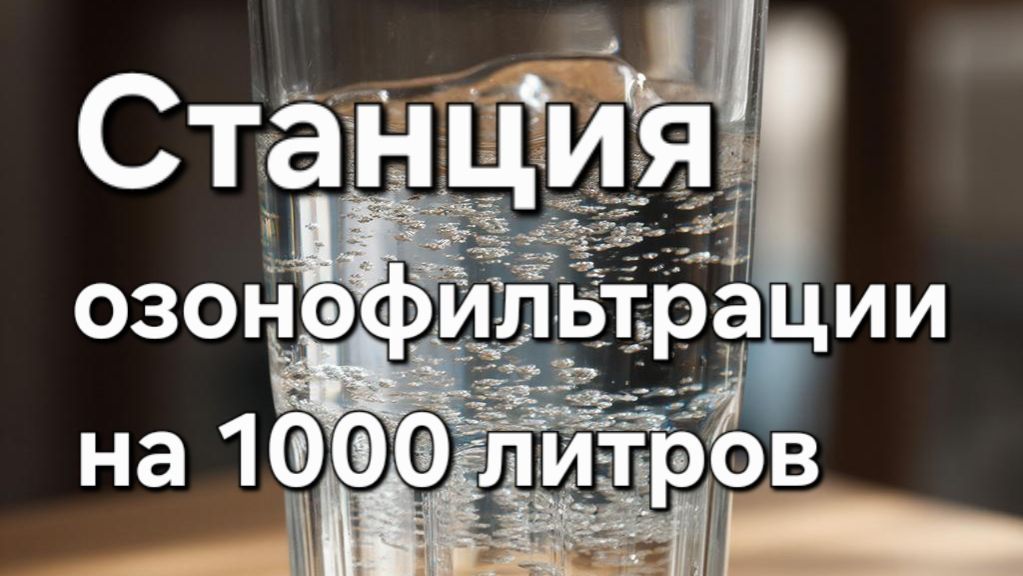 Идеальная очистка воды: особенности станций объемом 1000 литров