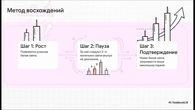 Урок 1: Свечные комбинации — продолжение тренда
