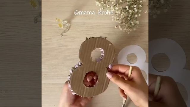 Поделка к 8 марта❤️