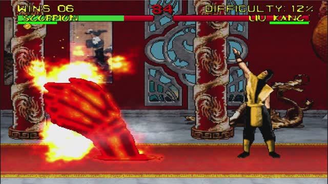 Mortal Kombat Remake SEGA Genesis 06 Scorpion