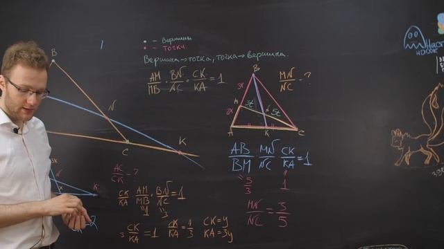 1.2. Теорема Менелая для ЕГЭ по математике