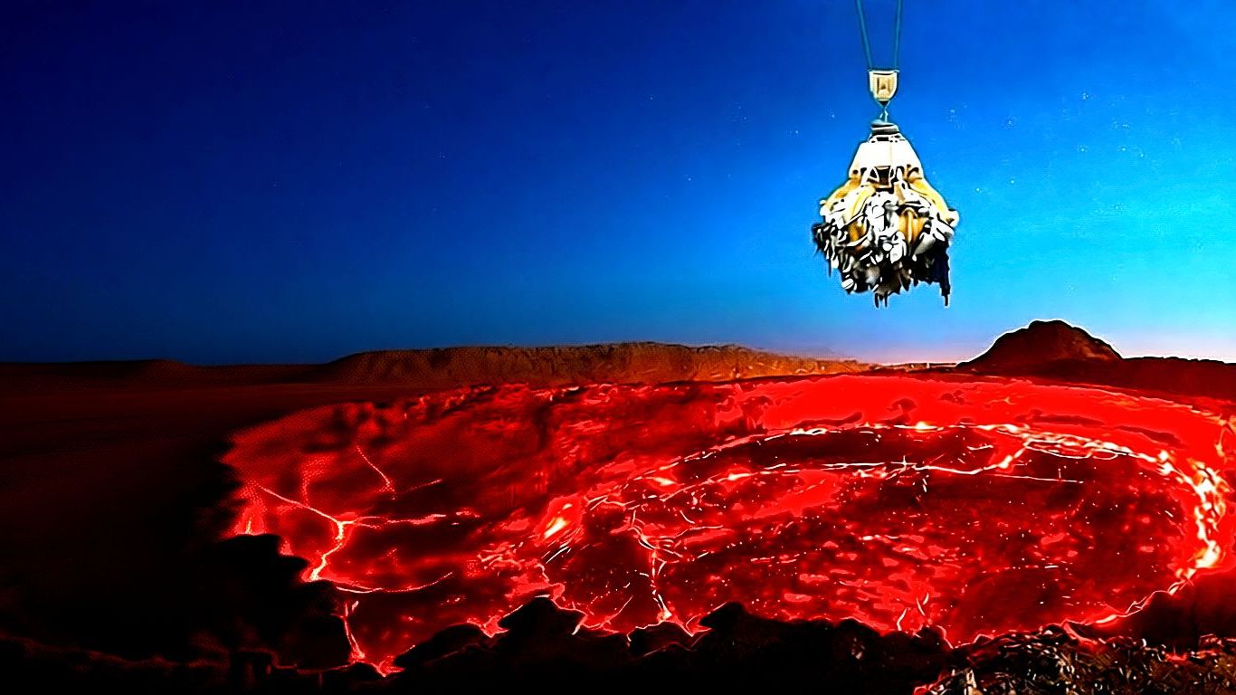 Что, если бы мы сбрасывали мусор в вулканы?