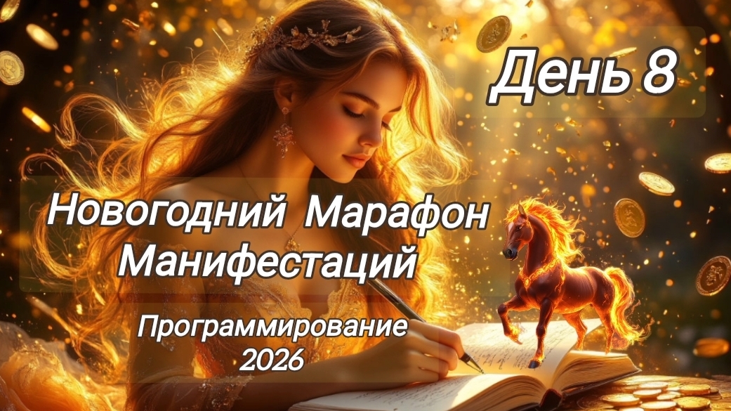 $екс и Сексуальность! Манифестация Программирования года день 8. Новогодний марафон