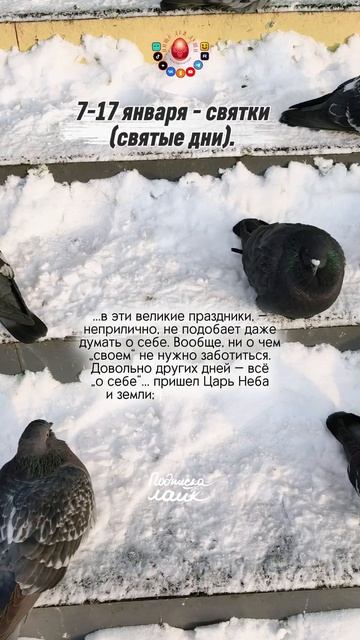 В святые дни неприлично делать это...