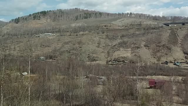 Байкальский подъём. Вдоль посёлка Култук наверх