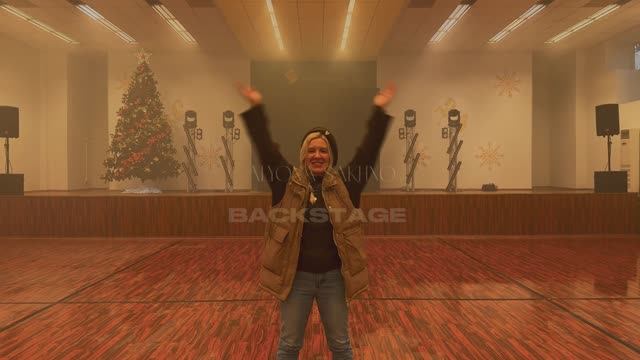 Бекстейдж утренника Новогодняя дискотека