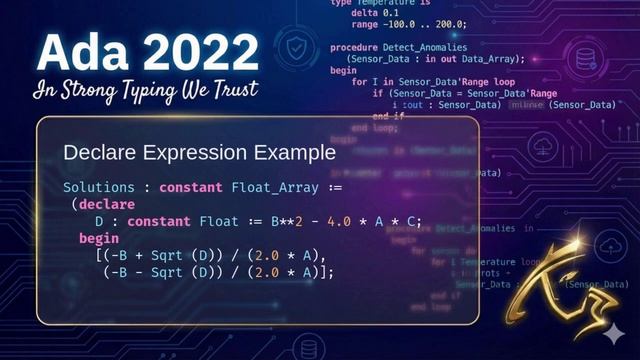 Ada 2022 - Объявление выражений
