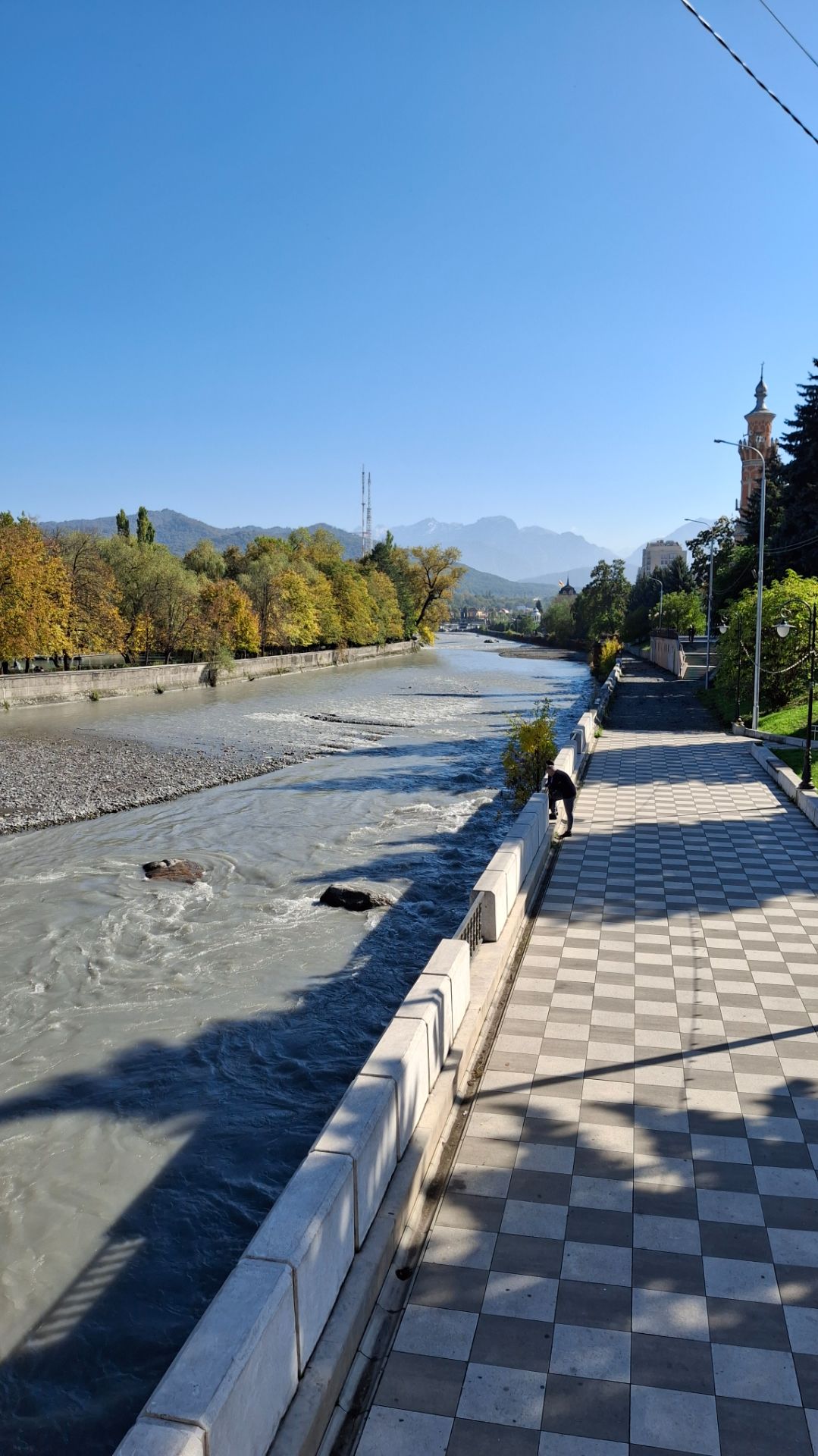 река Терек, Владикавказ