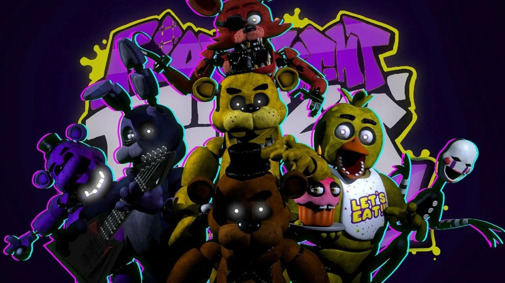 Friday Night Funkin'vs FNaF 1