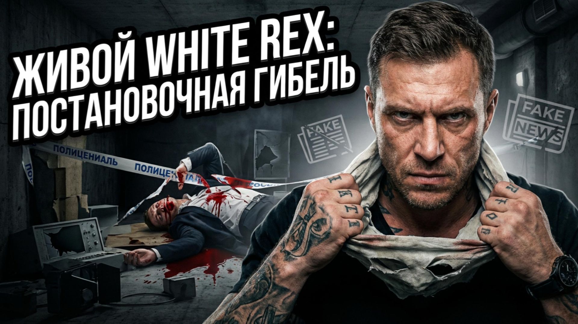 💀Питер Эриксон | White Rex жив: Инсценировка смерти неона*иста